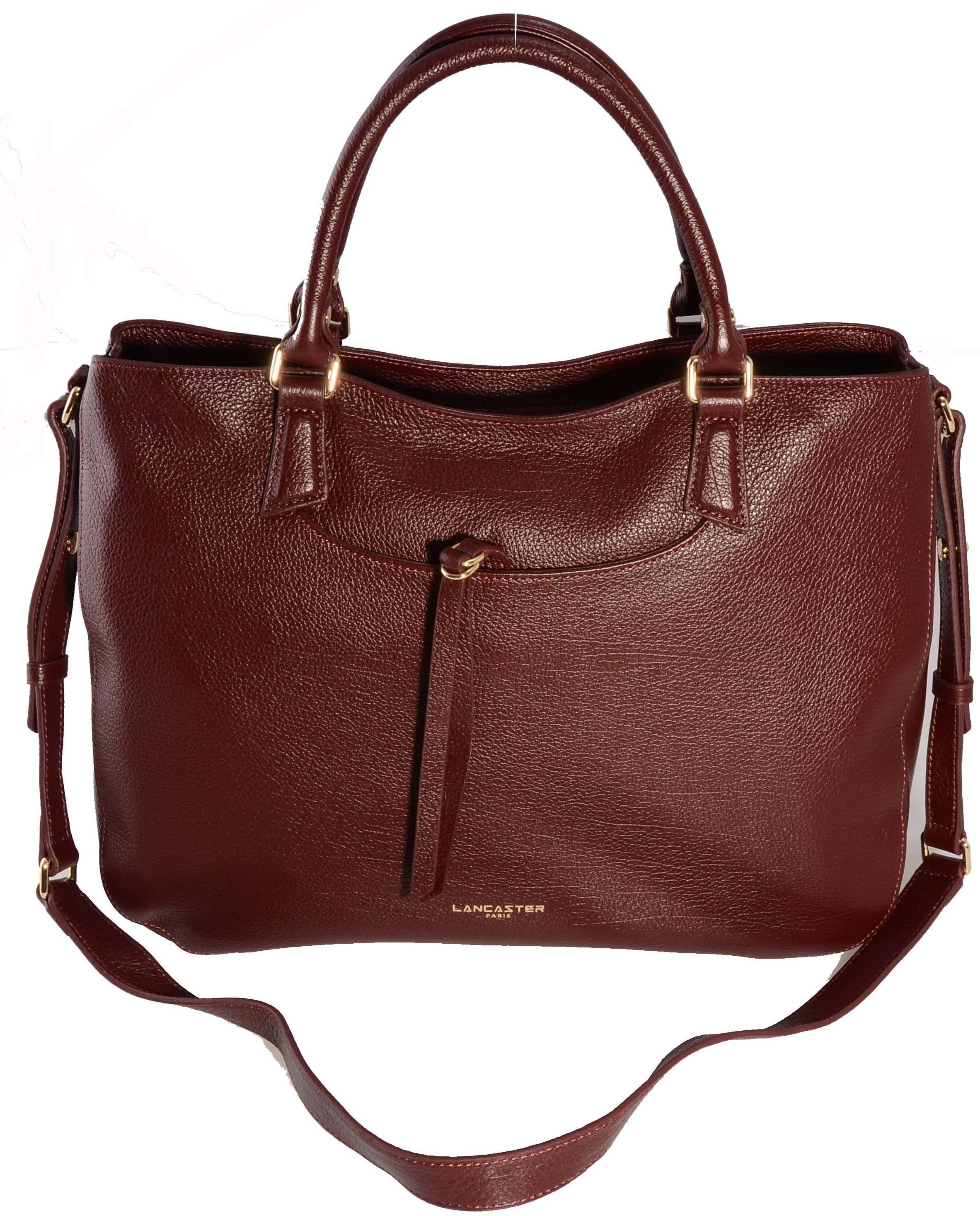 Lancaster Dune Burgundy – Handbag Tailor